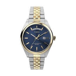 Timex Analoguhr 'Timex Legacy' Herren Gr&ouml;&szlig;e One Size blau / gold / silber