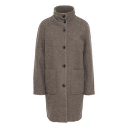 Saint Tropez &Uuml;bergangsmantel Damen Gr&ouml;&szlig;e XS beigemeliert / taupe Wintermantel