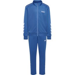 Hummel Trainingsanzug Jungen Gr&ouml;&szlig;e 122 blau / wei&szlig;