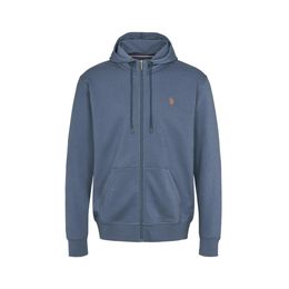 U.S. Polo Assn. Pullover 'UMOtto' Herren Gr&ouml;&szlig;e XL indigo / orange