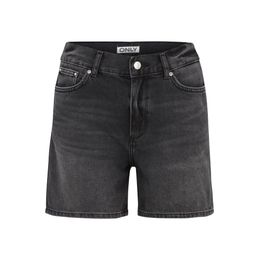 Only Tall Shorts 'ONLELLA' Damen Gr&ouml;&szlig;e 34 black denim