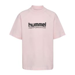 Hummel T-Shirt M&auml;dchen Gr&ouml;&szlig;e 104 pastellpink / schwarz