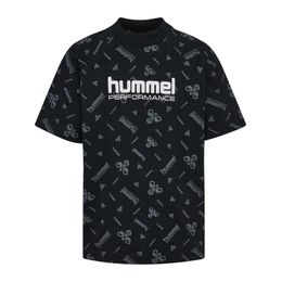 Hummel T-Shirt M&auml;dchen Gr&ouml;&szlig;e 104 schwarz / wei&szlig;