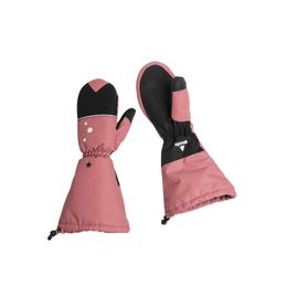 WeeDo Handschuhe 'OHDEER' M&auml;dchen Gr&ouml;&szlig;e XS/S pink / schwarz / wei&szlig;