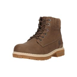 Stiefel WHISTLER "Lasti", Gr. 36, beige, Synthetik, Schuhe, mit Schnürung und Allwetterprofil