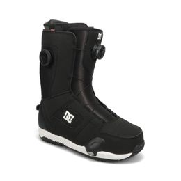 Snowboardboots DC Shoes "Phase Pro Step On" Gr. 7, schwarz-weiß (schwarz, weiß), Schuhe, 7(39), 83.85% Synthetikmaterial, 16.15% Textil