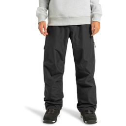 Snowboardhose DC Shoes "Squadron 30K", Herren, Gr. XS, schwarz, 100% Polyester, Hosen