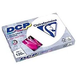 Clairefontaine DCP DIN A4 Druckerpapier Weiß 120 g/m2 Glatt 250 Blatt