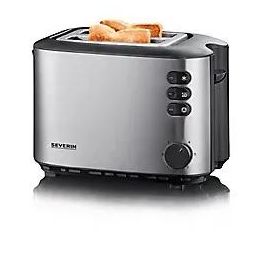 Severin Toaster Schwarz, Edelstahl Edelstahl 850 W AT 2514