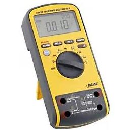 Inline Tragbares Multimeter 43126 Stromversorgung: Batterie Test Typ: Spannung, Strom, Widerstand, Frequenz, Kapazität, Temperatur
