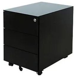 Schaffenburg Rollcontainer CBN-LB36-ZW Schwarz 420 x 580 x 535 mm
