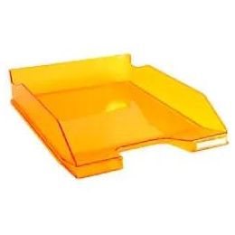 Exacompta Briefablage Classic 113246D Polystyrol 500 Blatt Orange, Transparent 65 x 25,5 x 34,6 cm 6 Stück