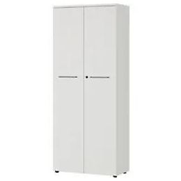 Germania Schrank Agenda Melamin 4237-69AUFB Hellgrau 800 x 400 x 1.970 mm