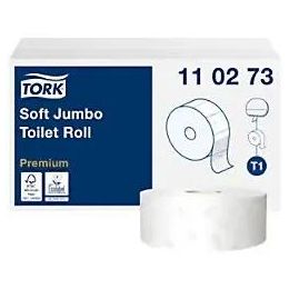 Tork Premium Toilettenpapier T1 2-lagig 110273 6 Rollen à 1800 Blatt