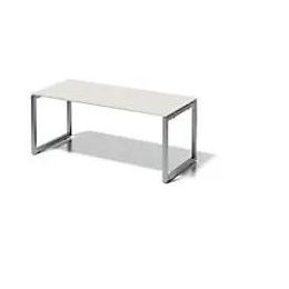 Bisley Cito Schreibtisch Rechteckig Hellgrau O-Fuß-Gestell 1.800 (B) x 800 (T) x 740 (H) mm MFC (Melaminbeschichtete Spanplatte), Stahl