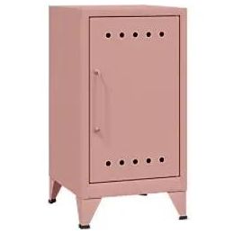 Bisley Fern Mini Schließfach Metall Nicht abschließbar 380 x 400 x 725 mm Pastellrosa