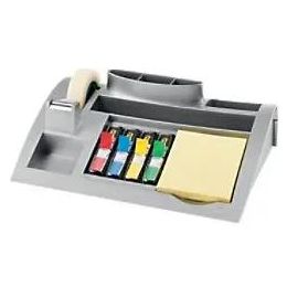 Post-it Schreibtisch Organizer C50 Kunststoff Silber 25,6 x 16,6 x 6,8 cm