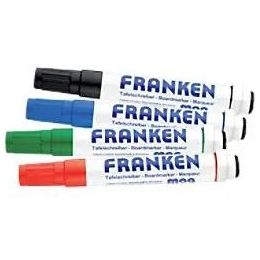Franken Whiteboard-Marker Farbig sortiert 4 Stück