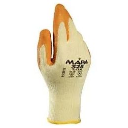 Mapa Professional Titan 328 Arbeitshandschuhe Latex Ungepudert Extra Extra Large (XXL) Gelb 2 Handschuhe
