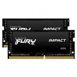 Kingston RAM Kf432S20Ibk2/16 So-Dimm 3200 Mhz DDR4 Fury Impact 16 GB (2 x 8GB)