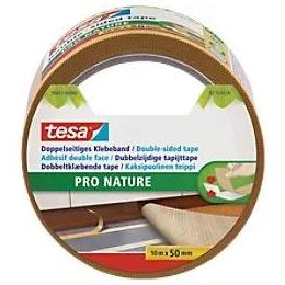 Tesa Doppelseitiges Klebeband Pro Nature Weiß 50 mm x 10 m