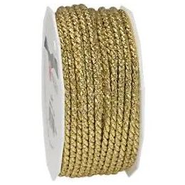 PRÄSENT PRAESENT Kordel Loire 9030425-634 Gold 4 mm x 25 m 2 Stück