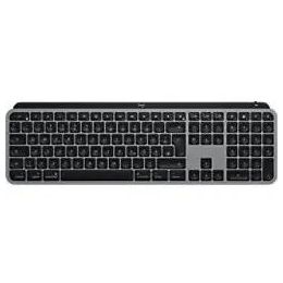 Logitech Kabellose Tastatur MX Keys S Mac 920-011623 QWERTZ DE Aluminium