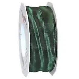 PR&Auml;SENT PRAESENT Seidenband 4644025-035 Tannengr&uuml;n 40 mm x 25 m 2 St&uuml;ck