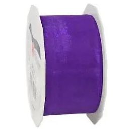 PRÄSENT PRAESENT Organza 6014025-610 Violett 40 mm x 25 m 3 Stück