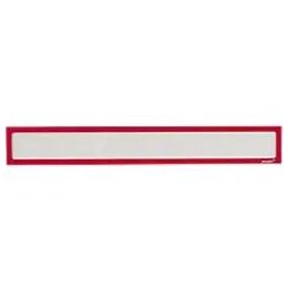 Ultradex DIN A2/A3 Inforahmen Magnetisch Rot Kunststoff 510605 6 (B) x 43,5 (H) cm 5 Stück