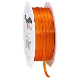 PRÄSENT PRAESENT Doppelsatin 7180350-620 Orange 3 mm x 50 m 2 Stück