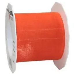 PRÄSENT PRAESENT Organza 6017525-620 Orange 72 mm x 25 m 3 Stück