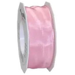 PR&Auml;SENT PRAESENT Seidenband 4644025-220 Hellrosa 40 mm x 25 m 2 St&uuml;ck
