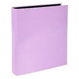 Exacompta Ringbuch 2 Ringe 25mm Kunststoffbeschichtet A4 Mauve