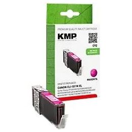 KMP Kompatibel Canon C92 Tintenpatrone Magenta