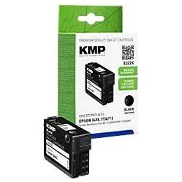 KMP Kompatibel Epson 34XL Tintenpatrone C13T34714010 Schwarz