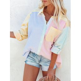 Milan Kiss Shirt in Bunt - 58% | Gr&ouml;&szlig;e M | Damen-tops