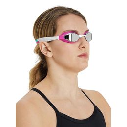 arena Schwimmbrille "Air-speed mirror" in Weiß/ Pink/ Grün - 34% | Damen-outdoor-ausruestung