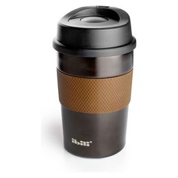 Ibili Thermobecher ''Luxe'' in Braun - 360 ml - 12% | Damen-outdoor-ausruestung