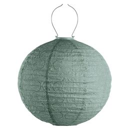 Lumiz LED-Solarlaterne ''Tigres Rond'' in Grün - Ø 40 cm - 11% | Lichterketten-dekobeleuchtung