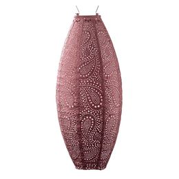 Lumiz LED-Solarlaterne ''Paisley Long Oval'' in Kupfer - (H)45 x Ø 20 cm - 11% | Lichterketten-dekobeleuchtung
