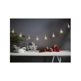 STAR TRADING LED-Lichterkette "Ornament" in Weiß - (L)180 cm - 35% | Lichterketten-dekobeleuchtung