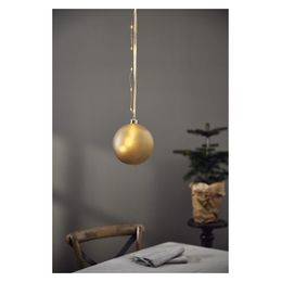 STAR TRADING LED-Glaskugel "Bliss" in Gold - (L)15 cm - 13% | Lichterketten-dekobeleuchtung