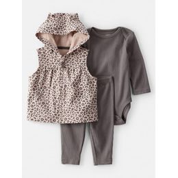 Carter's carter's 3tlg. Outfit in Braun/Beige - 20% | Größe 74 | Babyjacken