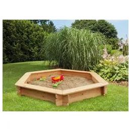Sandkasten Konifera, beige (natur), Sandkästen, Kinder, B/H/L: 175cm x 23cm x 175cm, Holzwerkstoff, BxTxH: 175x175x30 cm, B:175cm H:23cm L:175cm