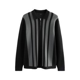 next Pullover Herren Größe S grau / schwarz