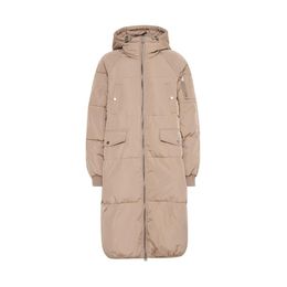 Ichi Mantel 'Bunala' Damen Größe XS taupe Wintermantel