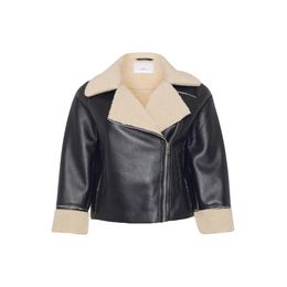 Only Carmakoma Jacke 'CARDora' Damen Gr&ouml;&szlig;e XXXL/4XL beige / schwarz