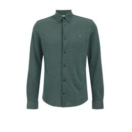 WE Fashion Button Up Shirt male Green size L