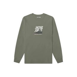 Jack & Jones JACK & JONES Shirt 'JORYORK' Herren Größe L marine / jade / weiß
